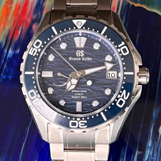 [WTS] LNIB - Grand Seiko Spring Drive Dive Watch SLGA023 | WatchCharts