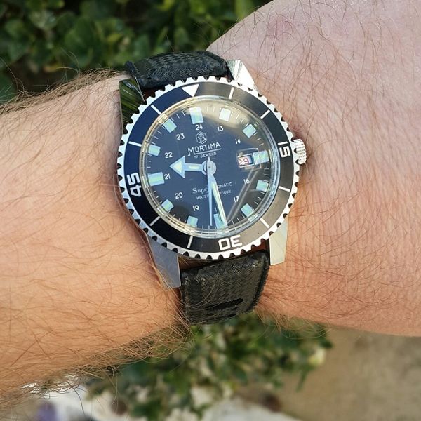 FS: MORTIMA SUPER DATOMATIC VINTAGE DIVE WATCH | WatchCharts Marketplace