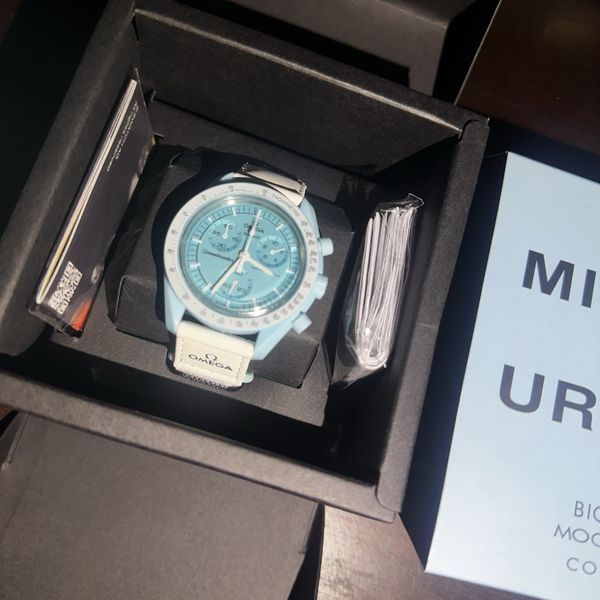 Omega X Swatch Mission to Uranus Moonswatch Speedmaster Authentic ...