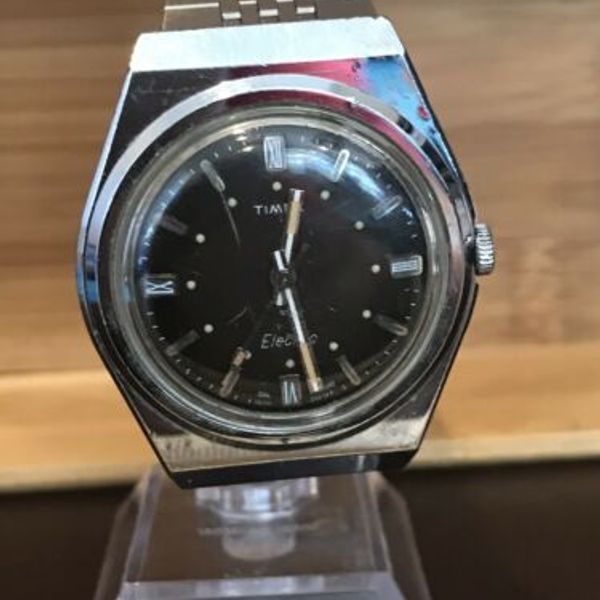 Vintage Timex 76170 26078 Men’s Electric Watch. New Battery. Runs Great ...