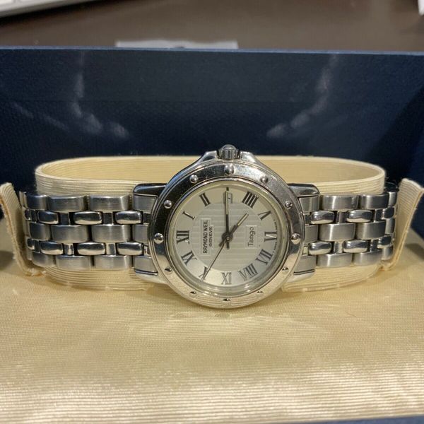RAYMOND WEIL COLLECTION TANGO LADIES WATCH - NOT RUNNING, both boxes ...
