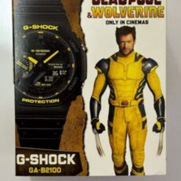 Casio G-Shock GA-B2100BNR-1AER-DP Wolverine Watch Marvel | WatchCharts ...
