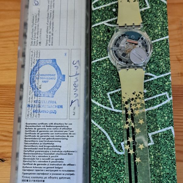 Orologio Swatch Juventus Centenario Originale | WatchCharts Marketplace