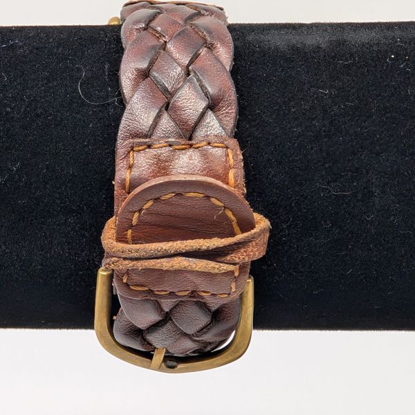 Vintage Rare 90s Limited Edition Fossil Dr Pepper Watch Braided Leather ...