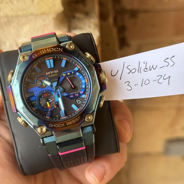 [WTS] BARGAIN!! Rare Casio G Shock MTGB2000PH Blue Phoenix Full Set ...