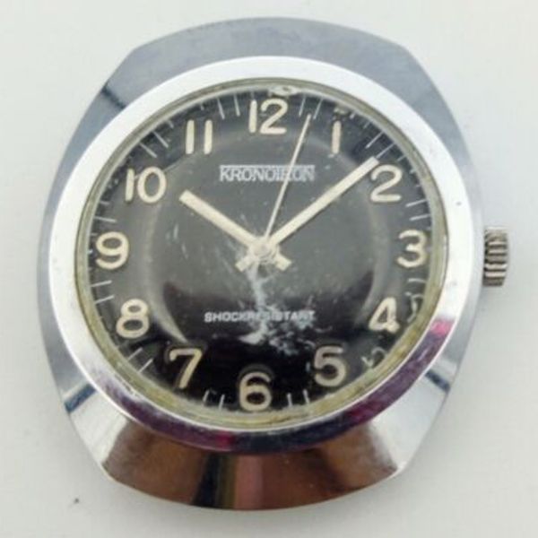 KRONOTRON Vintage Mechanical Watch Movement REMEX LTD Cal. 2640D PARTS ...