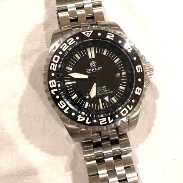 [WTS/WTT] Deep Blue Master 2000 GMT - reduced | WatchCharts Marketplace