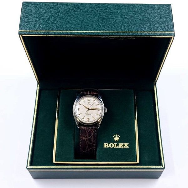 1952 Rolex Oyster Perpetual Bubbleback Automatic Ref.6084 w/ Box ...