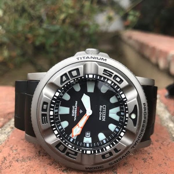 Citizen Promaster Ecozilla 300m Titanium | WatchCharts Marketplace
