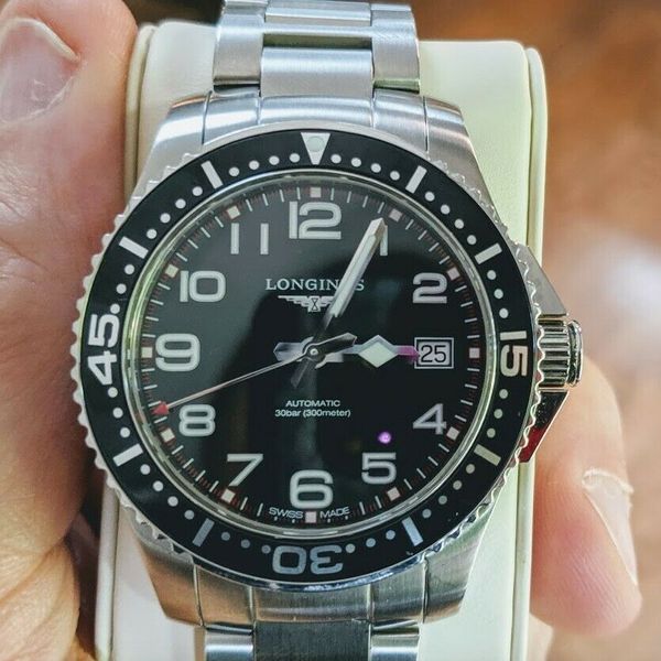 Longines Hydroconquest Men's Automatic Swiss Dive Watch (39mm ...