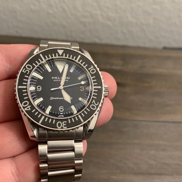 FS: Helson Sharkmaster 300 Triangle dial Black No Date | WatchCharts