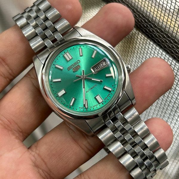 Seiko 5 Automatic 17 Jewels sea Green Dial(Changed) Japan Men's Watch-7009 | WatchCharts Marketplace