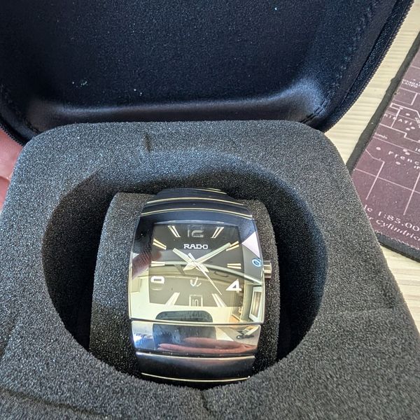 Rado Sintra mens Watch Ceramic/Titanium strap AMAZING condition ...