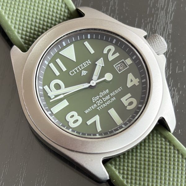 Citizen Promaster 7828-H09971 "Ray Mears" TitaniumEco-Drive Mens Watch ...