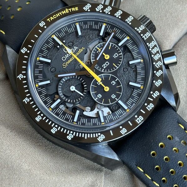 FS Omega Speedmaster Apollo 8 Dark Side Of The Moon 311.92.44.30.01.001 ...