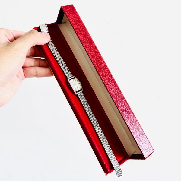 STEAL ???? Omega De Ville Square Dial Stainless Steel Vintage 14MM ...