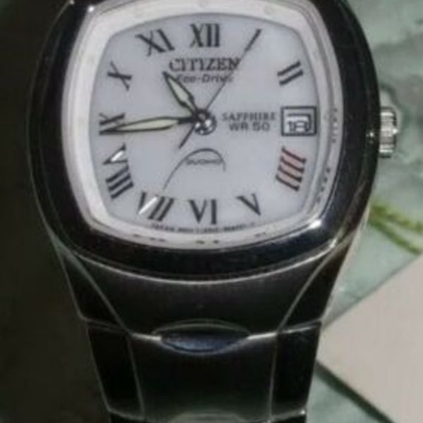 Citizen Eco-Drive Womens Watch Square Face ECO DRIVE NWT Powered By ...
