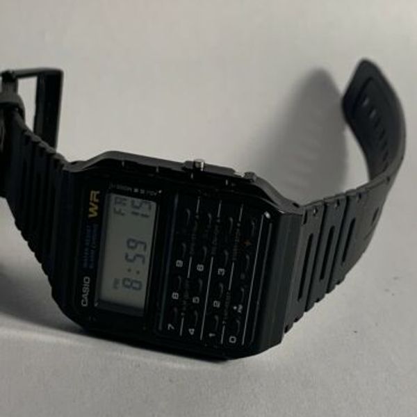 Casio 3208 CA-53W Calculator Digital Sports Watch - Clean - Works Great ...