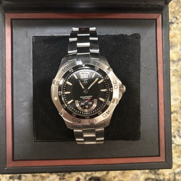 Tag Heuer Aquaracer Menâ s Watch 41mm Sapphire Crystal *With Box ...
