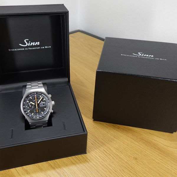 Sinn 144 St Sa 41mm Chronograph Automatic ETA7750 BOX Vintage Steel ...