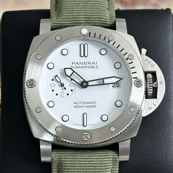 [WTS] [US] Panerai Luminor Submersible Bianco Quaranta Quattro White ...