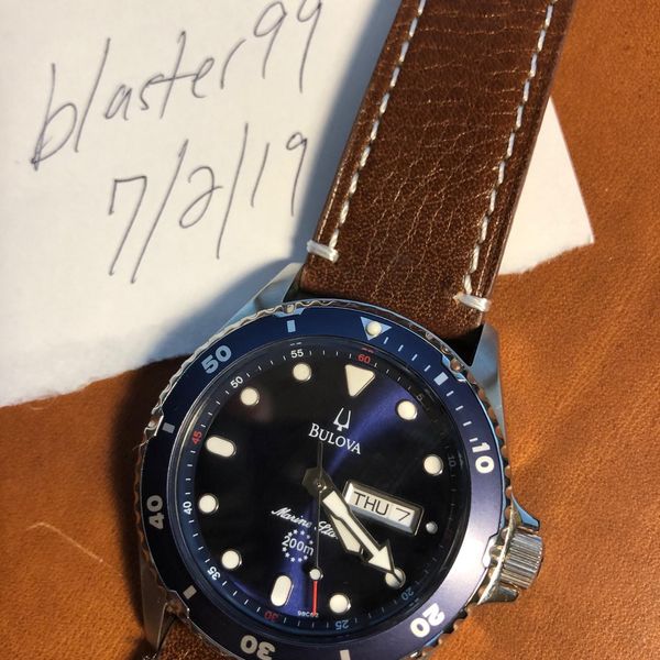 [WTS] Bulova Blue Marine Star 200m Dive Watch Quartz | WatchCharts Marketplace
