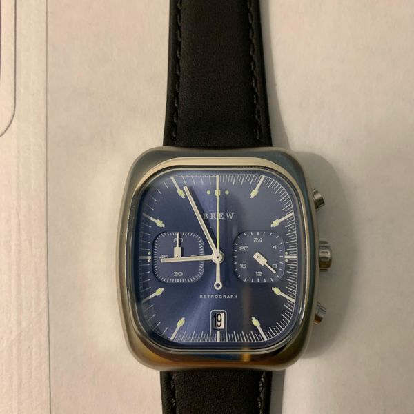 [WTS] Brew Retrograph Cobalt $300 | WatchCharts Marketplace