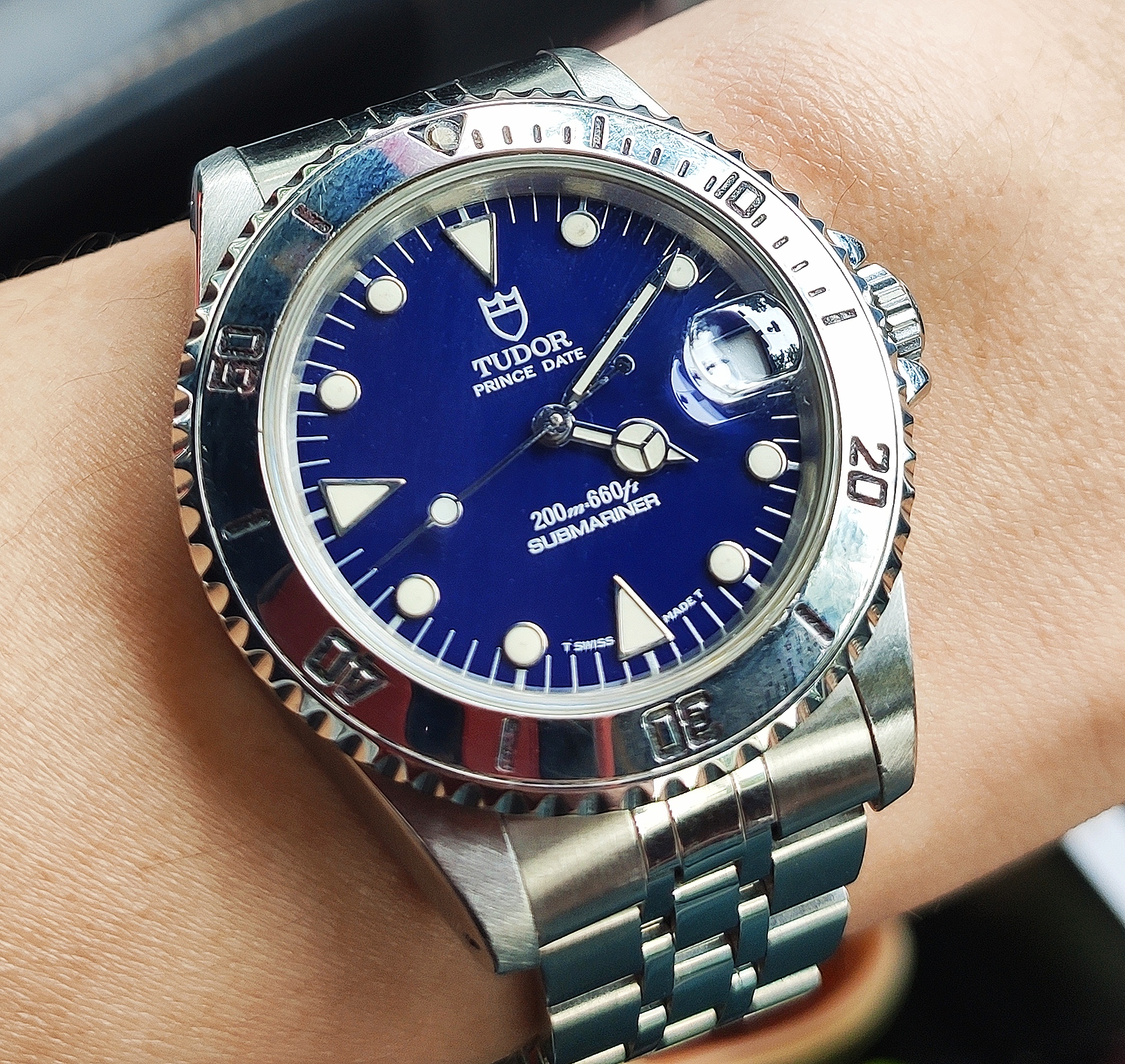 [WTS] Tudor Submariner 75190 Blue - Full Kit | WatchCharts