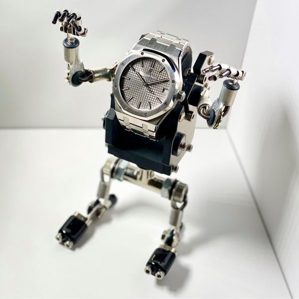 Full Metal Robot Watch Stand - TimeBot | WatchCharts Marketplace