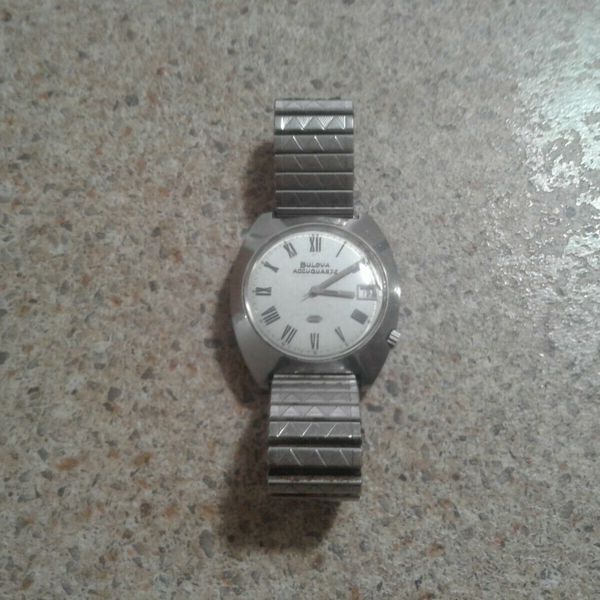 **Bulova accuquartz n5 mens watch 1970s oval face** | WatchCharts
