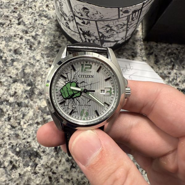 [WTS] Hulk Citizen Eco Drive | WatchCharts Marketplace