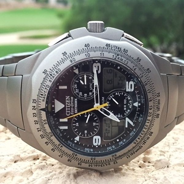 FS: Citizen Skyhawk Titanium Eco-Drive Chronograph | WatchCharts