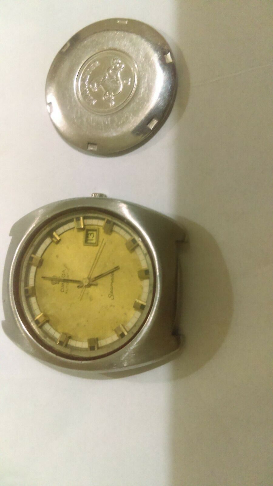 Omega Seamaster Automatic movement 1002, 166.110 For Parts or ...