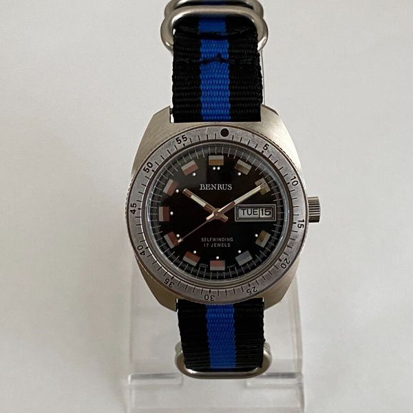 Vintage Mens Benrus Automatic Watch | WatchCharts Marketplace
