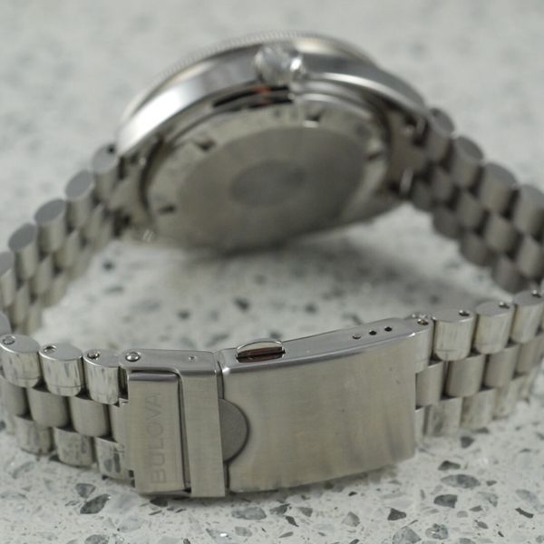 Bulova Oceanographer GMT Blue Dial Automatic Diver's 200M Men's Watch ...