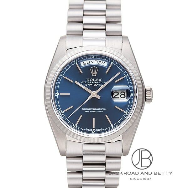 Rolex ROLEX day date white gold 18039 antique watch men | WatchCharts ...