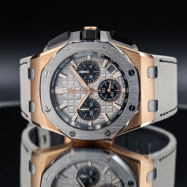 [WTS] AUDEMARS PIGUET 26420OI Royal Oak Offshore 43mm Rose Gold Grey ...
