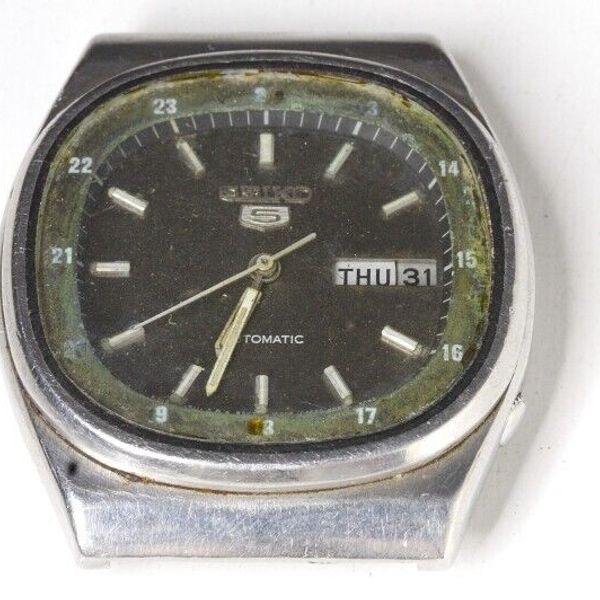 Seiko 6309-5100 vintage automatic watch runs/stops, CANNOT OPEN BACK -21430 | WatchCharts ...
