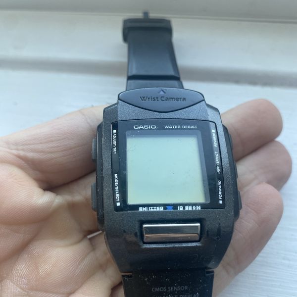 ULTRA RARE Vintage Casio Camera Watch Made In Japan WQV 1 | WatchCharts ...