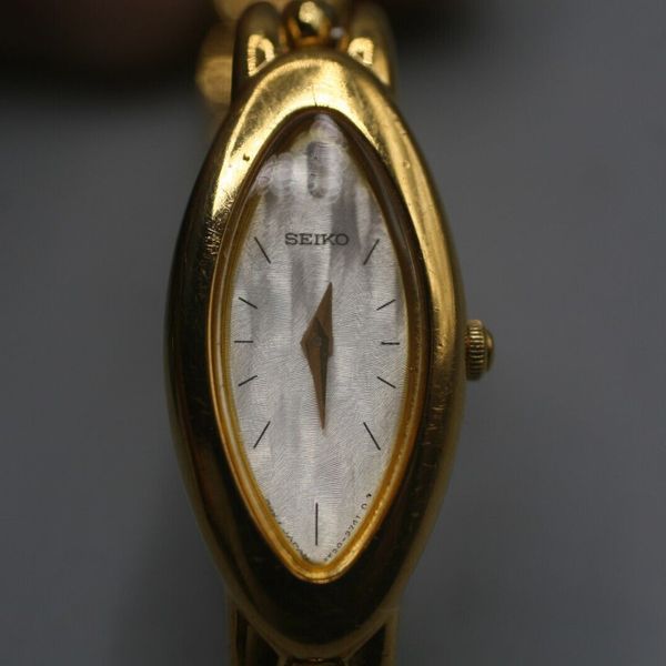 Seiko Ladies Gold-Tone Watch - 2E20-7201New Battery | WatchCharts Marketplace