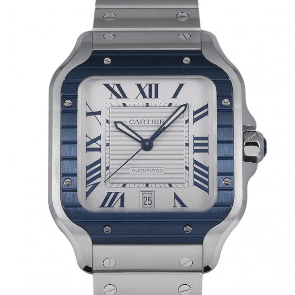 Cartier Cartier Santos de watch large model WSSA0047 gray dial new ...