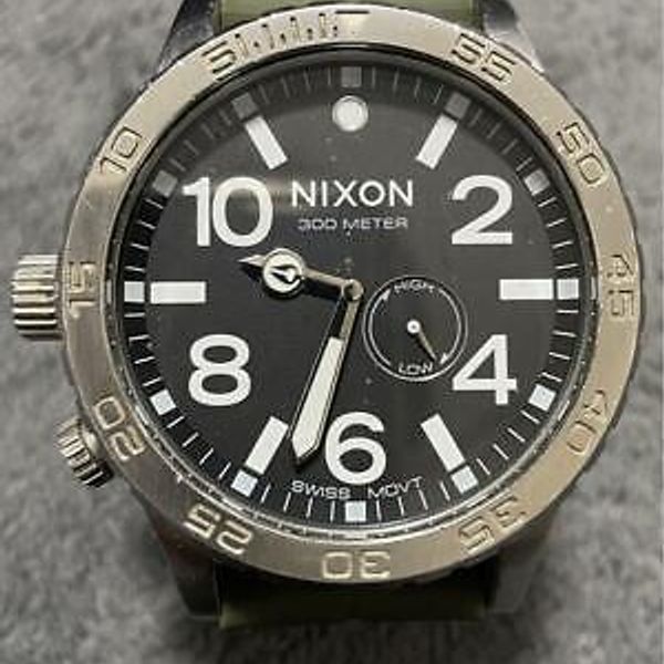 Nixon 51-30 Tide Graph Sv/Bk | WatchCharts Marketplace
