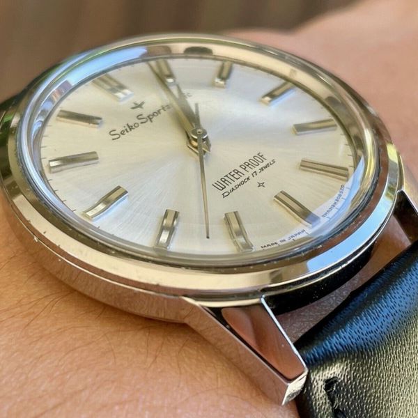 Vintage 1964 Seiko Sportsmatic Waterproof Mens Watch | WatchCharts ...