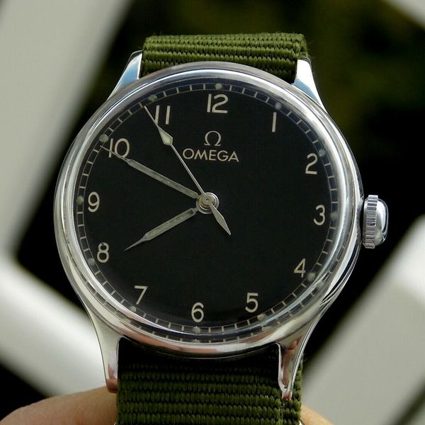 Military Omega from 1944, famous “30T2 SCPC” - 16 jewels,black dial ...