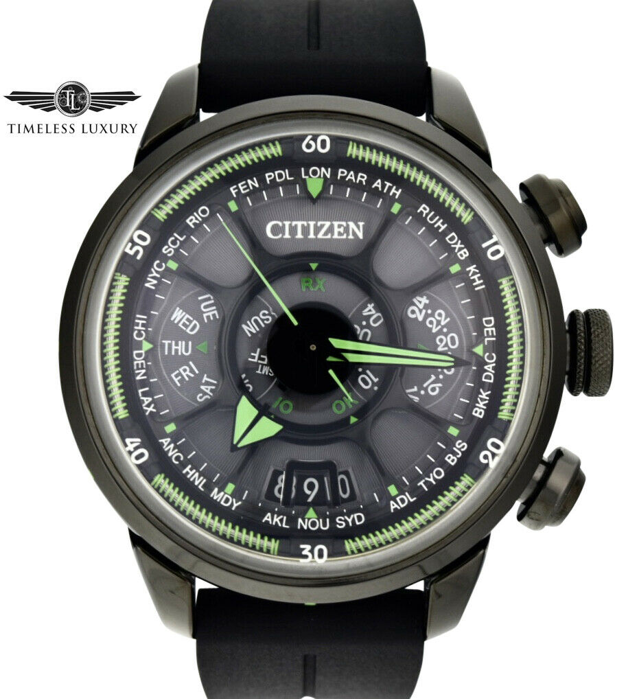 NEW Citizen Eco-Drive Satellite Wave CC0005-06E Limited Edition Ceramic ...