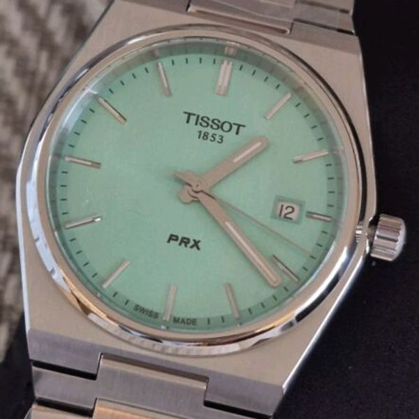 Tissot PRX Light Green Dial 40mm Watch 2024 BNIB Mens Genuine ...