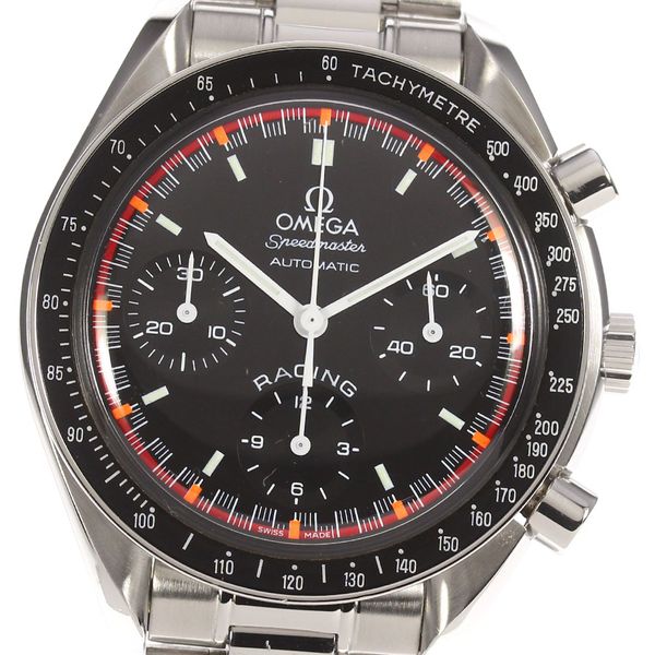 Good product ★ With box [OMEGA] Omega Speedmaster Racing Schumacher ...