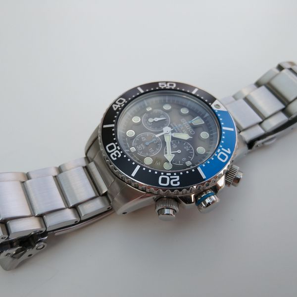 FS: Seiko SSC017 Prospex Solar Air Diver Chronograph Watch | WatchCharts