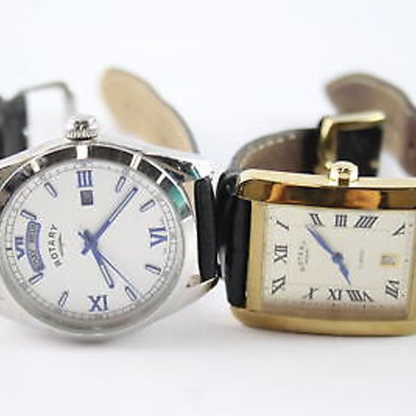 Mens Assorted Rotary Dress Watches Quartz Working x 2 | WatchCharts ...