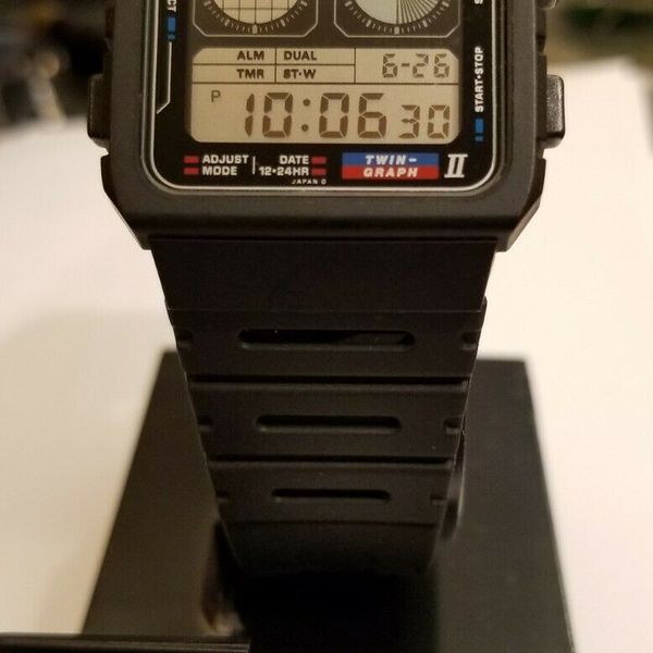 RARE Japan Vintage Casio AE-21W Twin Graph II Module 808 809 ...